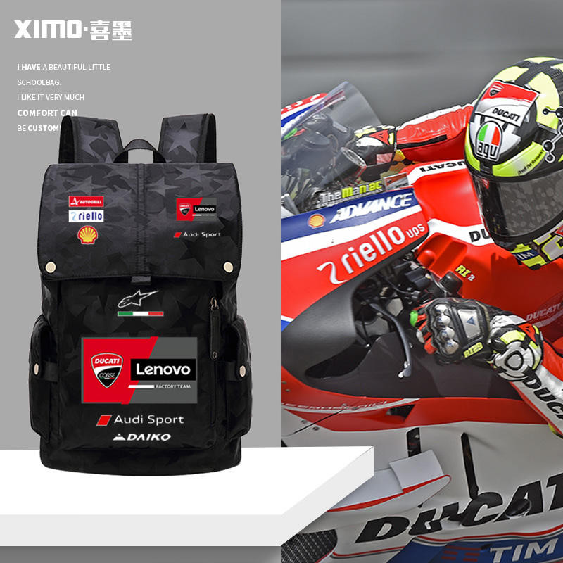 New Style Computer Bag Shock-resistant Large-Capacity MotoGP Motorcycle ...