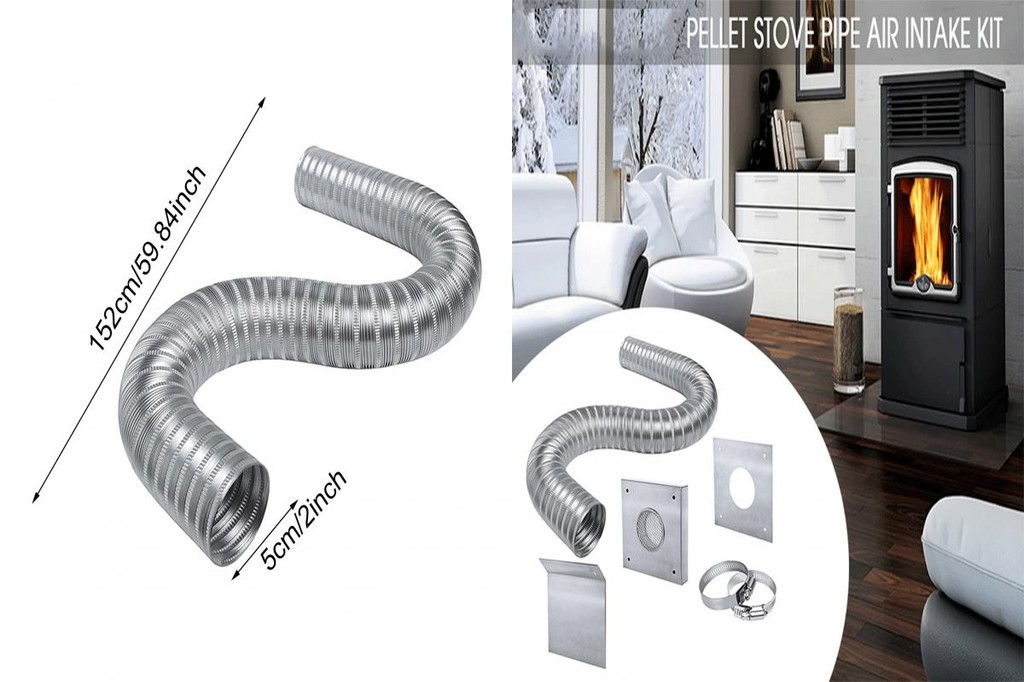 {downey} Heavy-duty Mounting Plate for Pellet Stove Ventilation ...