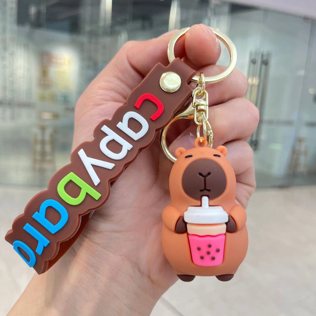 Capybara Rodent Capybara Pvc Pendant PVC Simulation Capybara Capybara ...