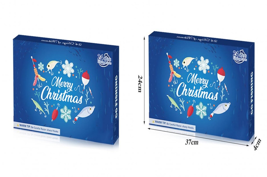 MORE Fishing Advent Calendar Fishing Lure Countdown to Christmas 24 ...