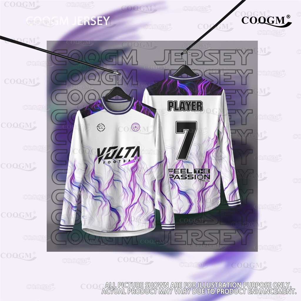 【FAST RESPONSE】COQGM Original - Futsal Jersey Custom Name Long Sleeves ...