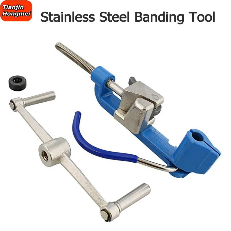 Manual Stainless Steel Banding Tool Cable Tie Tensioning Band Strapping ...