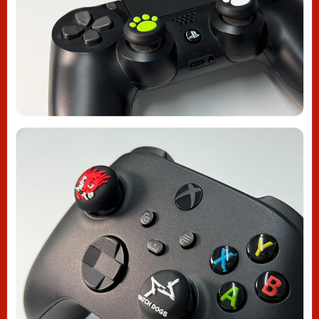 PS4 PS5 XBOX Switch Pro Analog Thumb Stick Grip Cap Joystick Cover ...