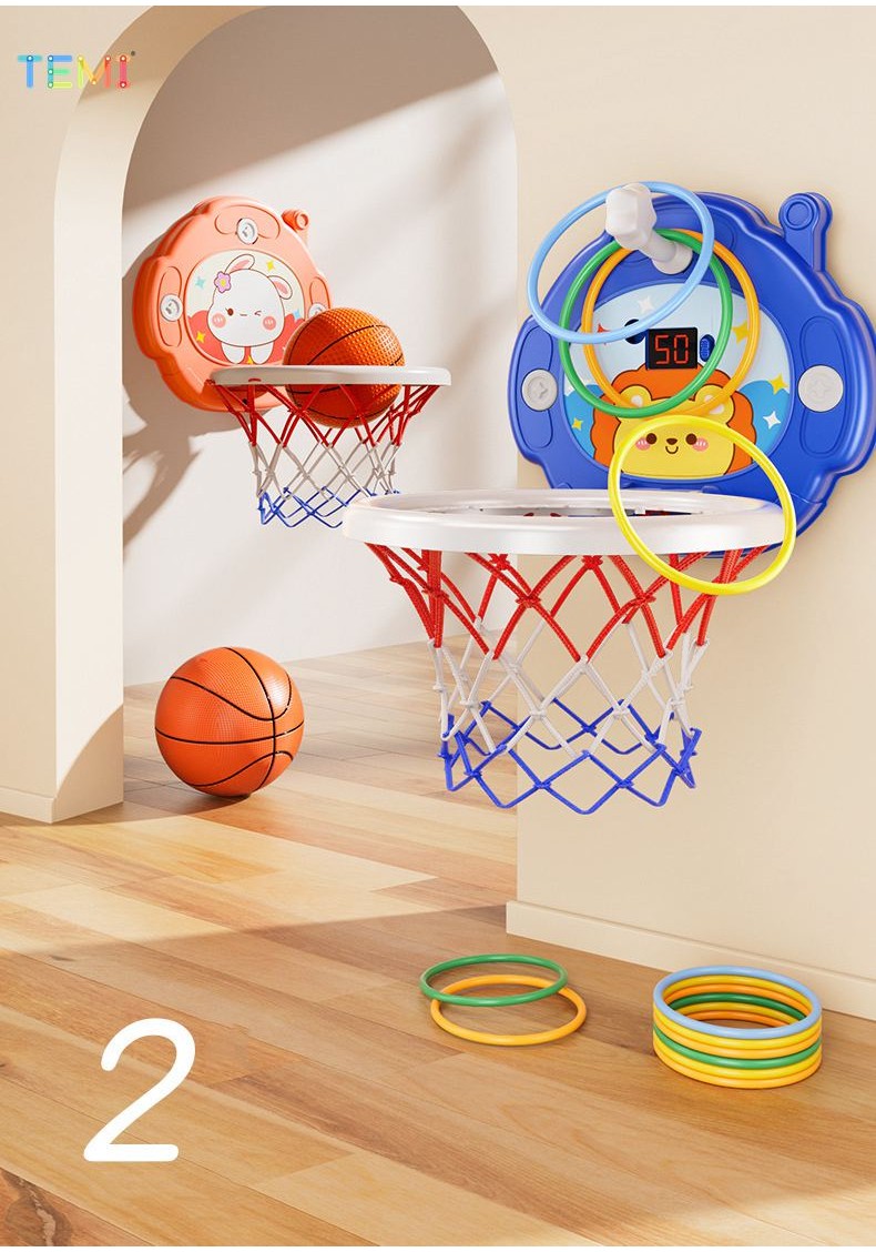 ⭐ Shipping from Malaysia ⭐TEMI Indoor Mini Portable Basketball Stand ...