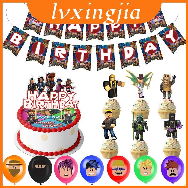 Perfectly Designed Roblox Birthday Party Decor Set For Boys Latex ...