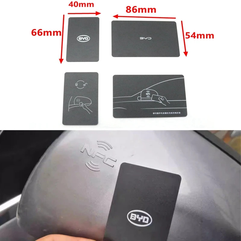 Car Smart NFC Card Remote Key For BYD Seal Dolphin Tang DM Han EV Song ...