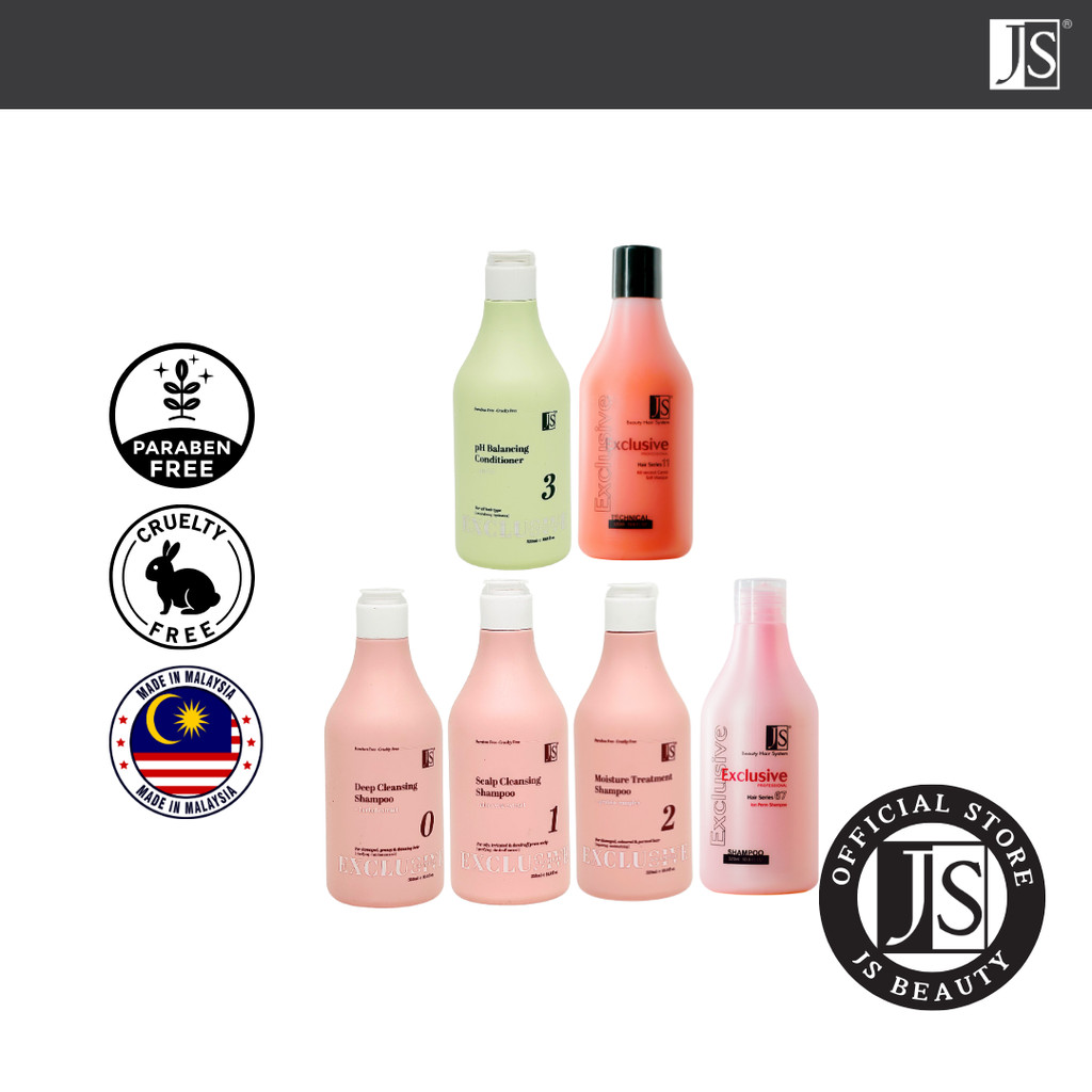 JS Exclusive Shampoo/ pH Balancing Conditioner/ Carrot Soft Masque (J0/J1/J2/J67/J3/J11) - 320ML ...