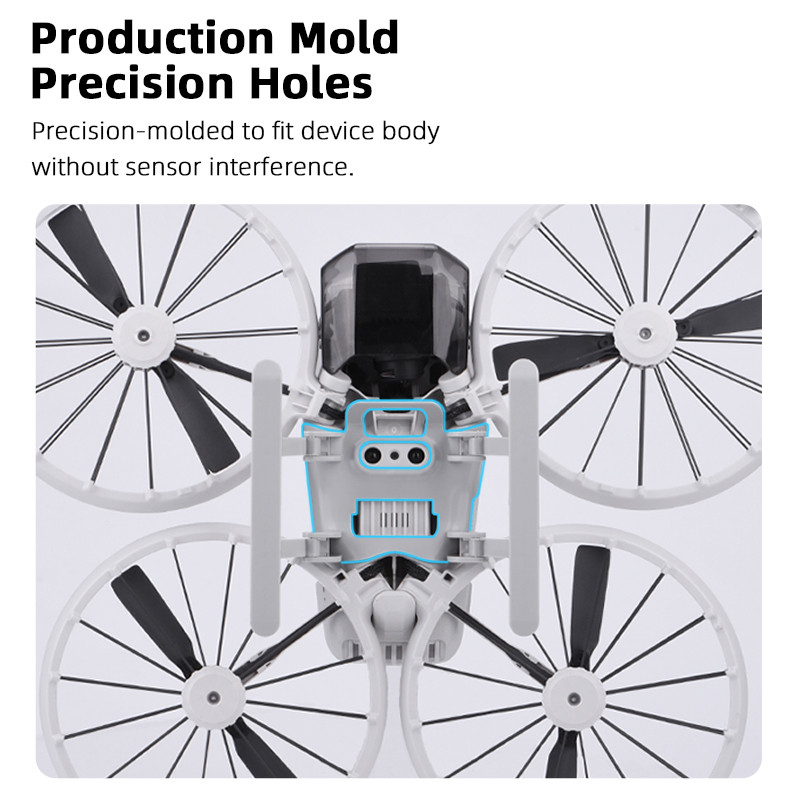 For DJI FLIP Sled Stand Extended Booster Support Landing Gear DJI Flip ...