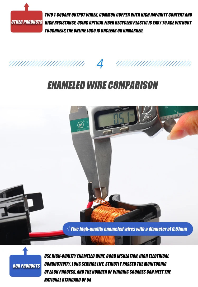 Split Core Current Transformer Clamp CT 24MM 35MM 50MM OPCT35AL ...