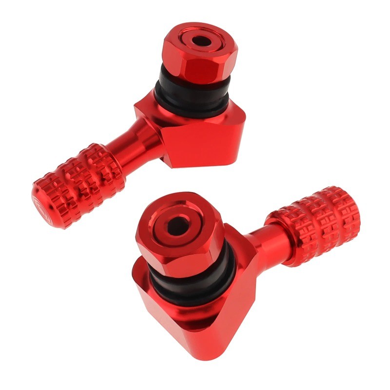 RONXMOR 1 Pair 120 Degree CNC Aluminum Alloy Tire Valve Stems Fit for ...