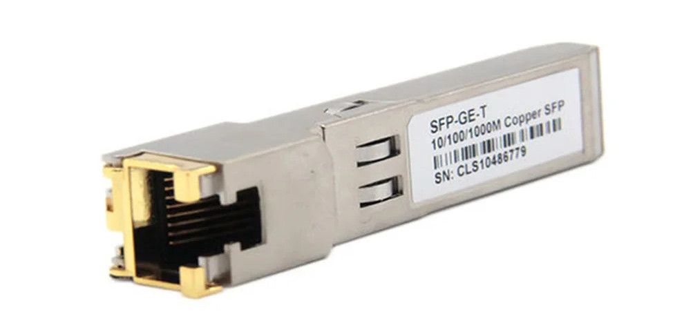 SFP module Ethernet port SFP module RJ45 Switch gbic 10/100/1000M RJ45 ...