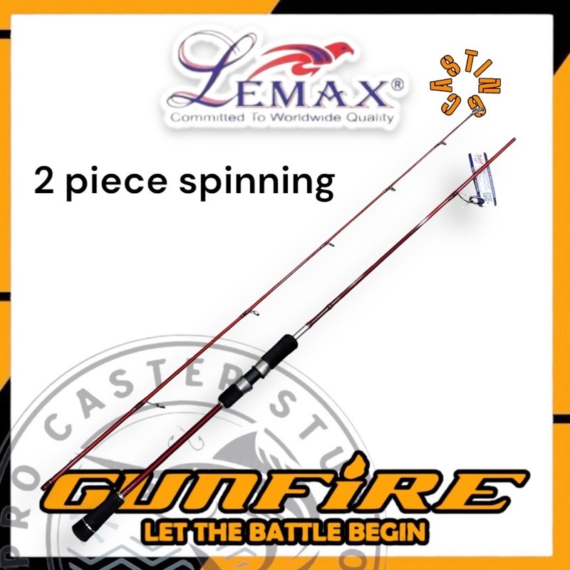 LEMAX GUNFIRE SPINNING FISHING ROD | Shopee Malaysia