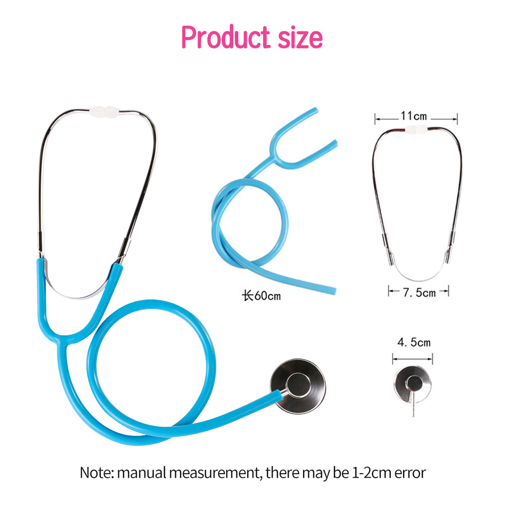 LAKOE Pretend Play Kids Stethoscope Can Hear Heart Beat Simulation ...