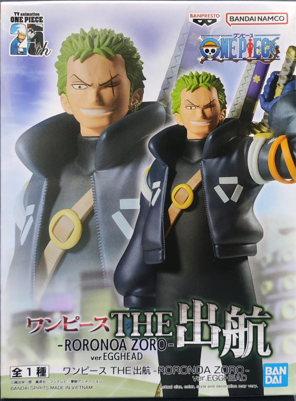 Banpresto One Piece The Shukko -Roronoa Zoro- Ver. Egghead | Shopee ...