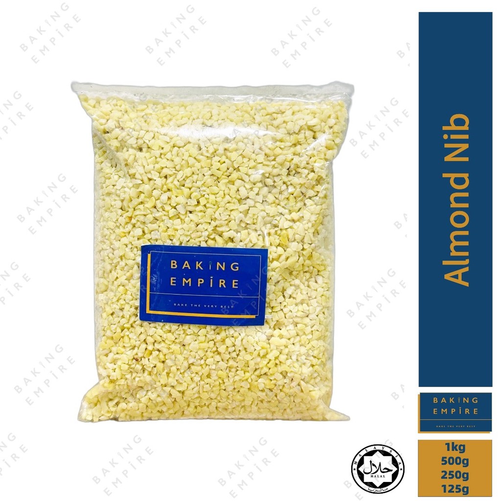 Almond Nibs/Almond diced/USA 1kg/500g/250g/125g | Shopee Malaysia