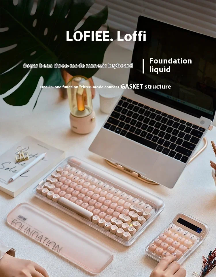 Lofree DOT Liquid Foundation Wireless Mechanical Numeric Keyboard ...