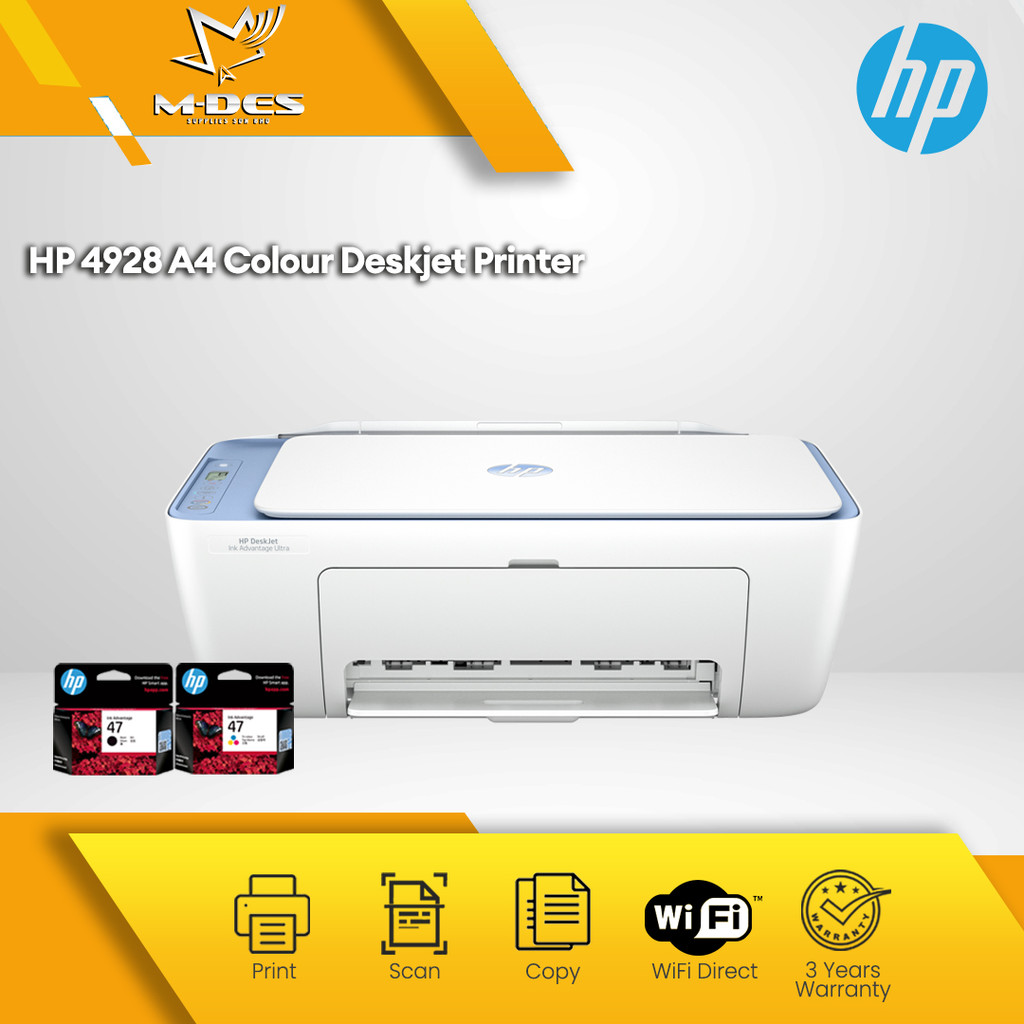 HP Deskjet Ink Advantage 4928 All In One Wireless Ultra-Low Cost ...