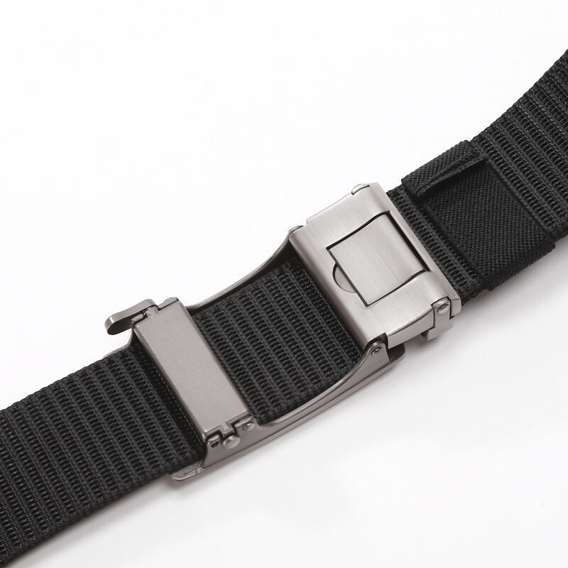 Men's Nylon Belt, No Holes Full Adjustable Web Utility Belt for Men ...