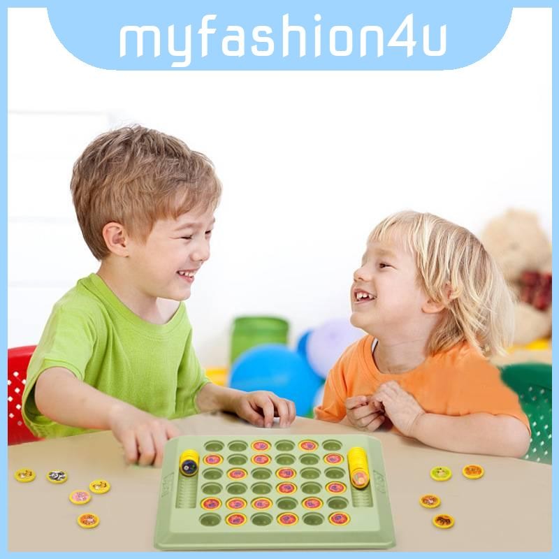 Player Vibrant Two Animal Flip Puzzle Game Engaging Fun Toy For ...