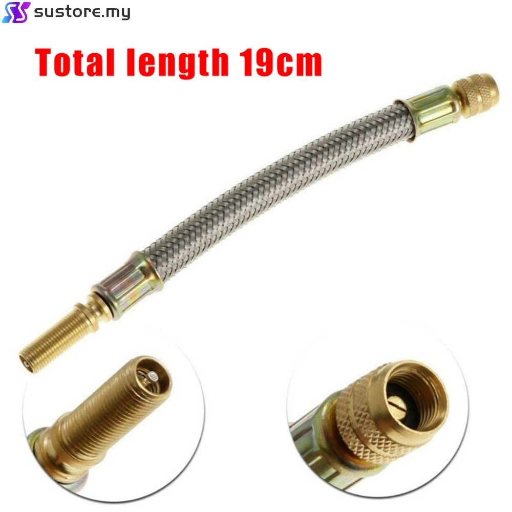 [Super]Flexible Air Tyre Valve Extension Adaptor Motorcycle Auto Car ...