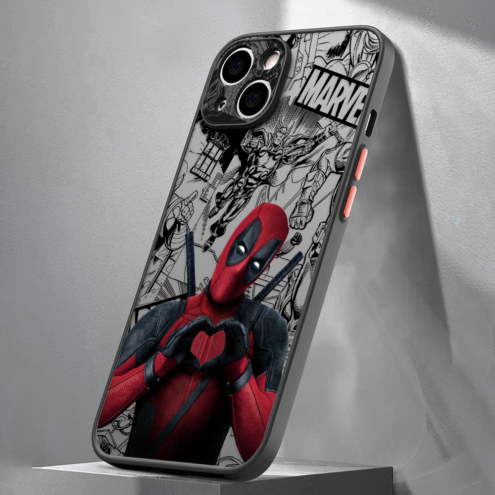 Deadpool Marvel Casing for Oppo Realme C53 C55 C35 C31 C25Y C20 C15 C11 ...