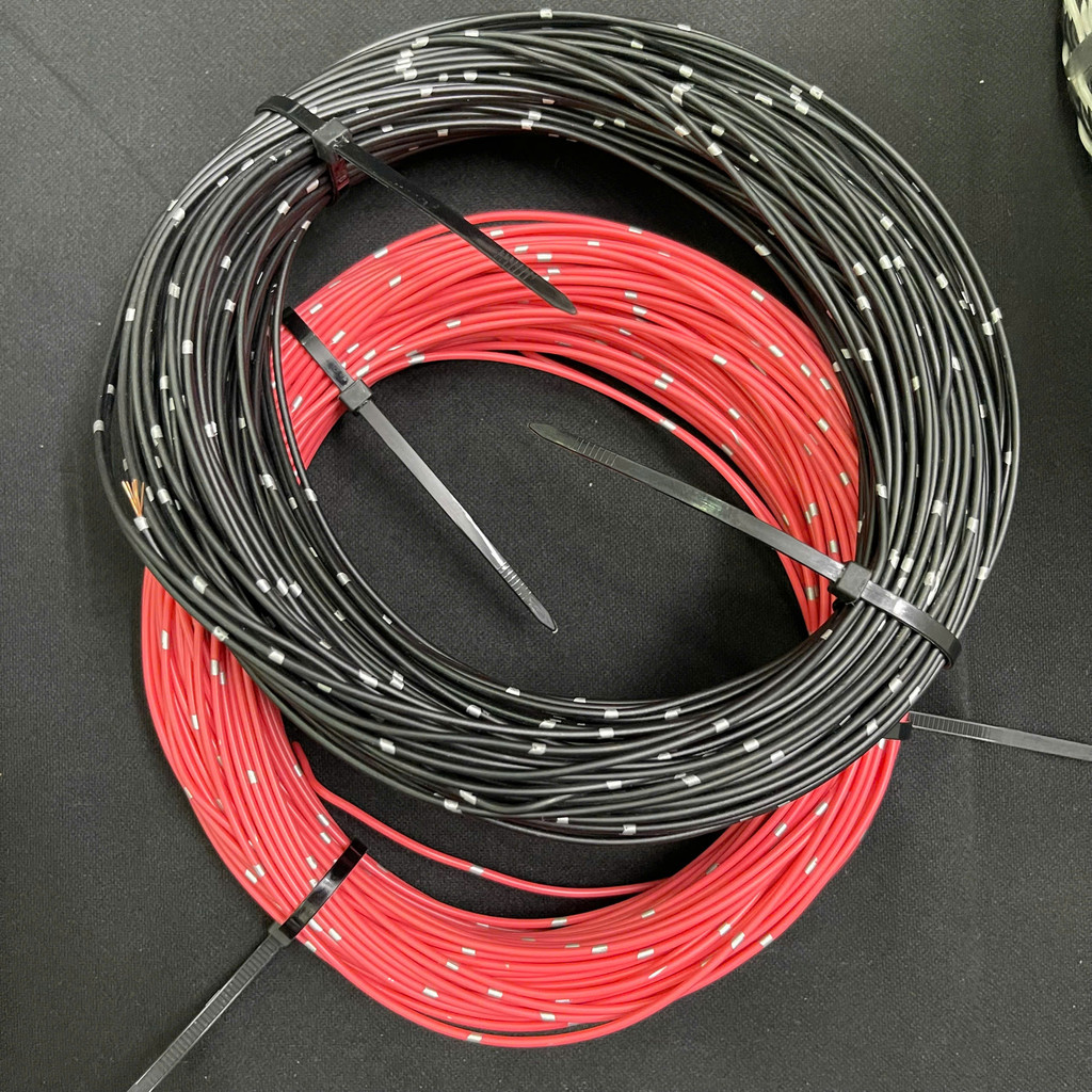 1 meter of 0.85 mm2 cross-section car electrical wire, Japanese ...