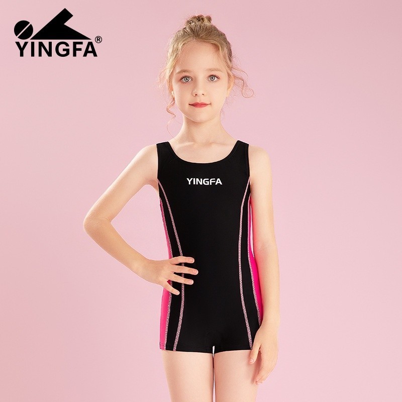 Kids Professional Swimwear One Piece Training Swimsuit Teen Bathing ...
