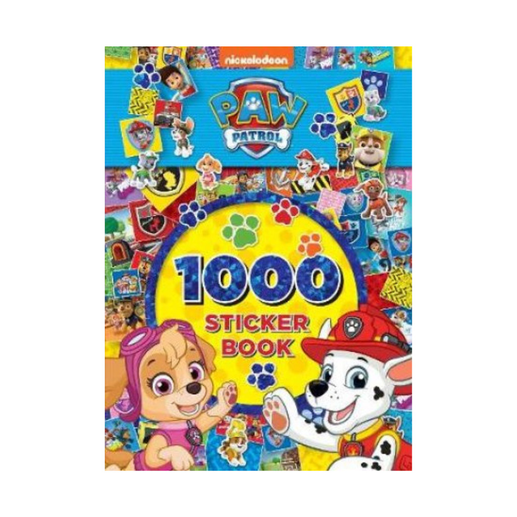 Paw Patrol 1000 Sticker & Activity Book With Fun Activities | Shopee ...