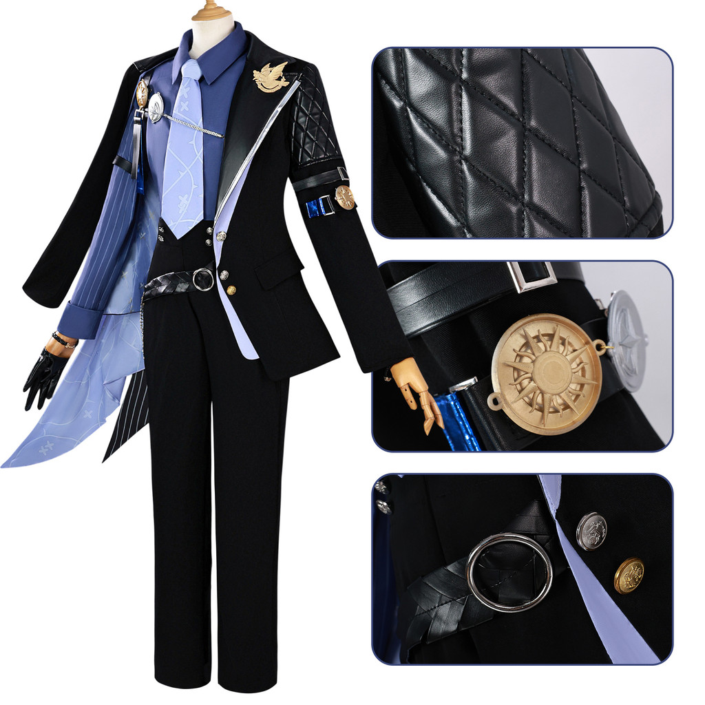 Zenless Zone Zero Hugo Vlad Cosplay game anime men's hat set | Shopee ...