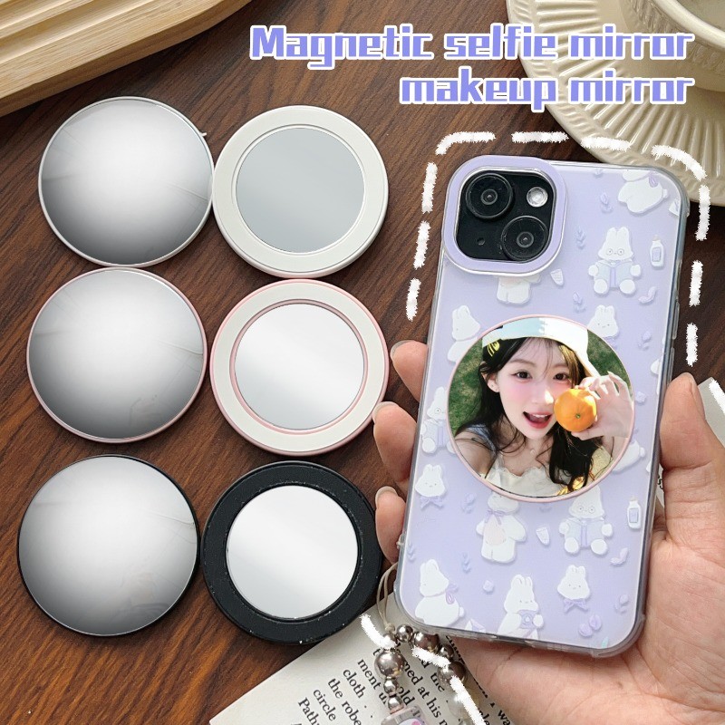 Smartphone Selfie Mirror Kit | Magnet Attachment for MagSafe/Cases ...