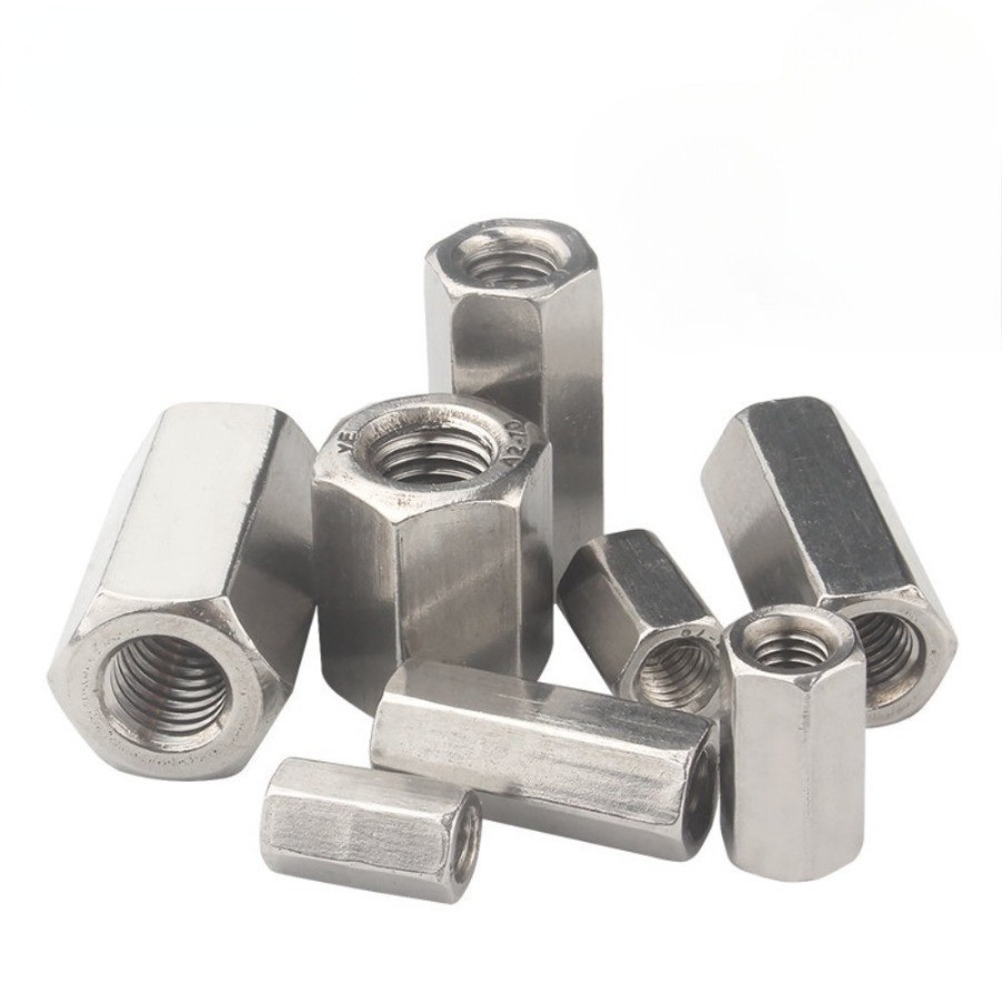 [RL] Hex Long Nut Hexagon Extension Nuts Extended Coupling Column 304 ...