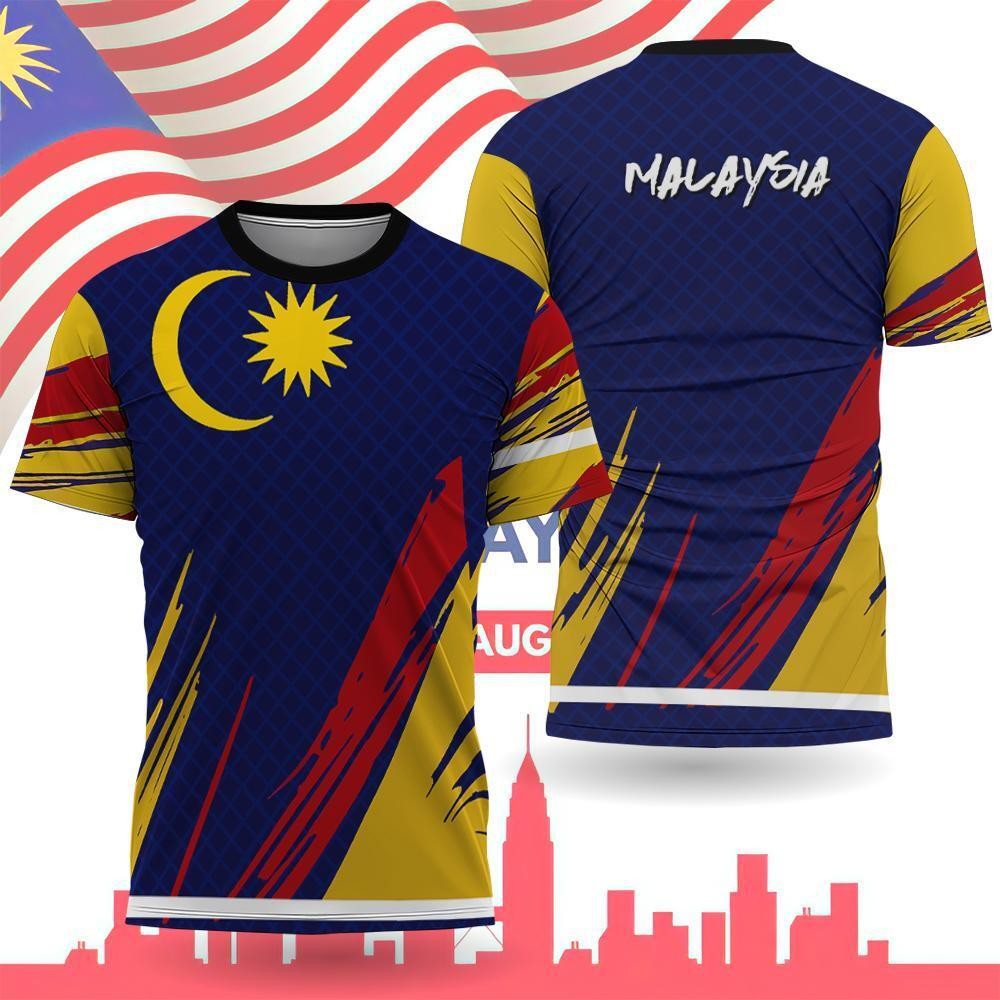 Merdeka Sublimation Merdeka Men T-shirt SPECIAL DESIGN T-shirt | Shopee ...