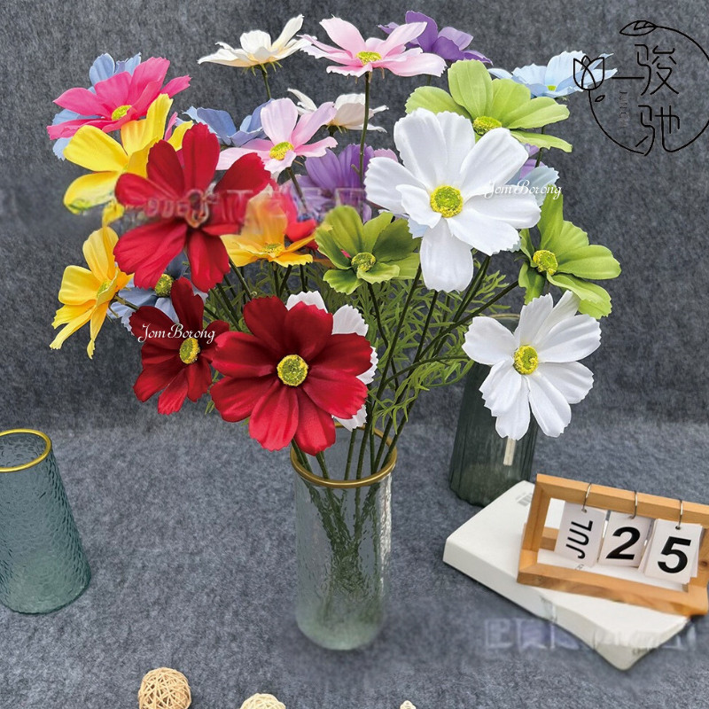 (3HEADS) GESANG Artificial Flower Fake Bunga Wedding Pelamin Gubahan ...