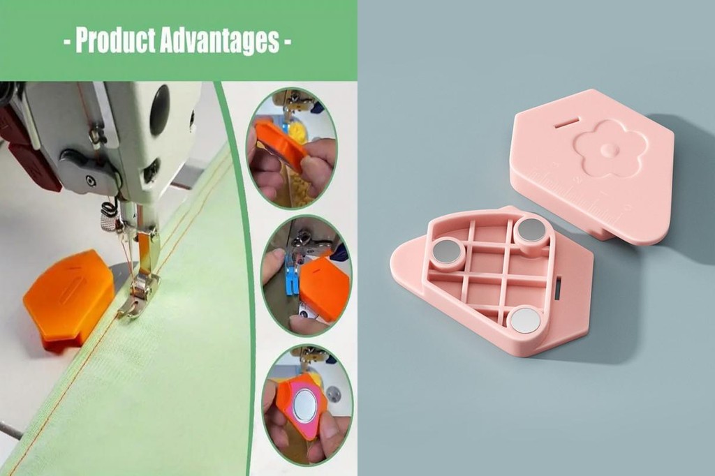 ALINA Easy-to-use Seam Guide Sewing Machine Accessory 3 Pcs Magnetic ...