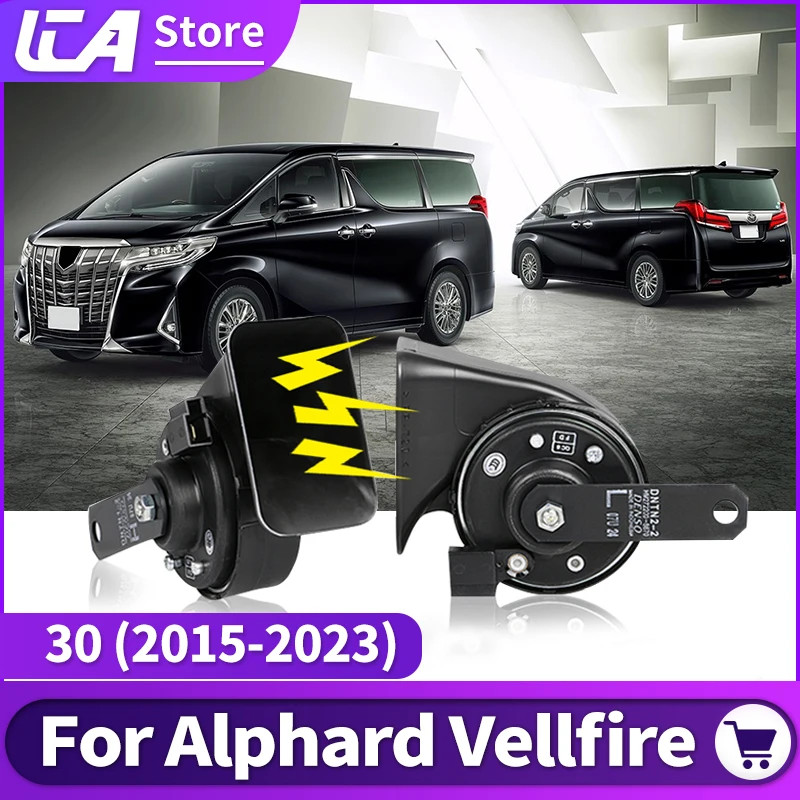 2015-2021 For Toyota Alphard Vellfire 30 Tweeter Modified Snail Bass ...