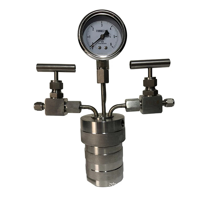 25ml 6Mpa High temperature high pressure reaction kettle/explosion ...
