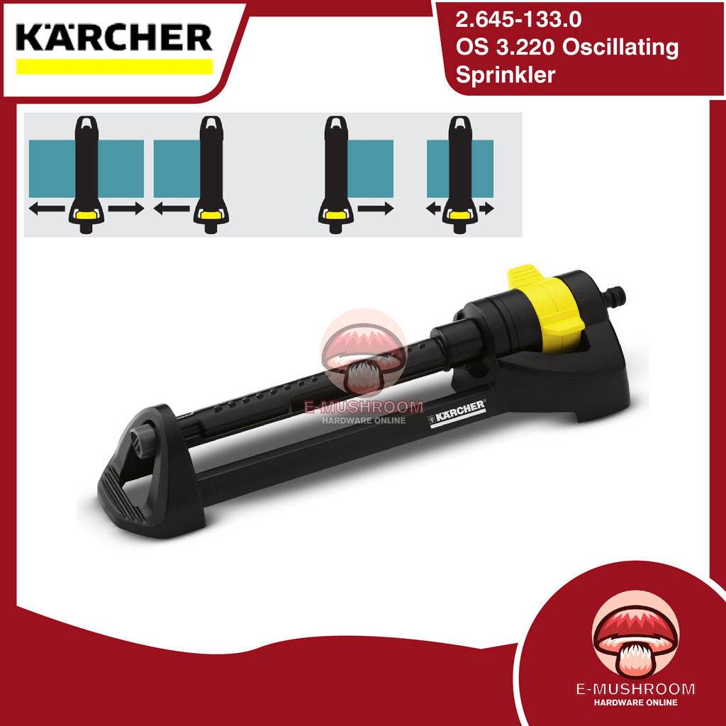 Karcher OS 3.220 Oscillating Square Sprinkler 2.645-133.0 | Shopee Malaysia