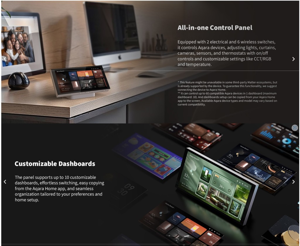 [Global] Aqara Panel Hub S1 Plus Smart Home Wifi Neutral Homekit MP ...