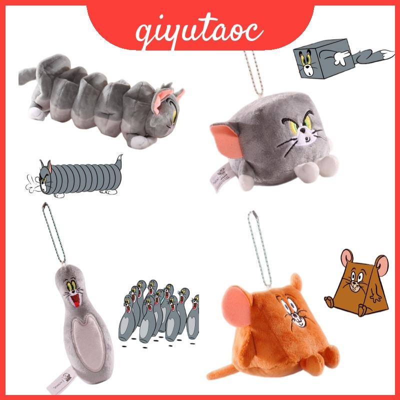 Cuddly Soft And Tom Cat And Jerry Mouse Animals Stuffed Transforming ...