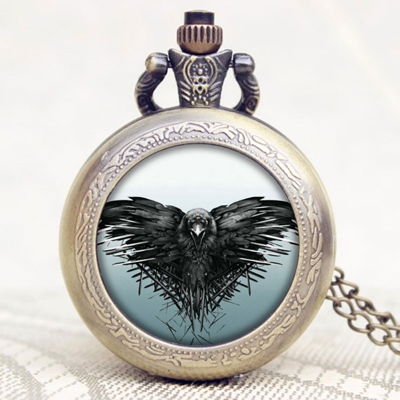 Pocket Watch Power Game fire and ice Theme Map Media Pocket Watch ...