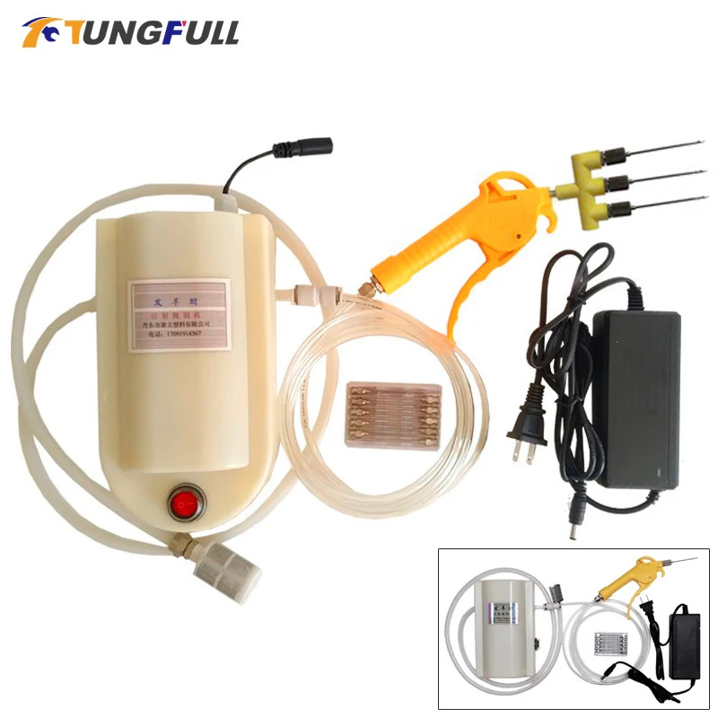 Electric High Pressure Meat Saline Syringe Pump Bacon Pump Gun Electric ...