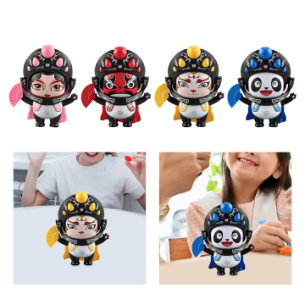 Face-Changing Doll Chinese Drama Figurine With 5 Interactive Faces ...