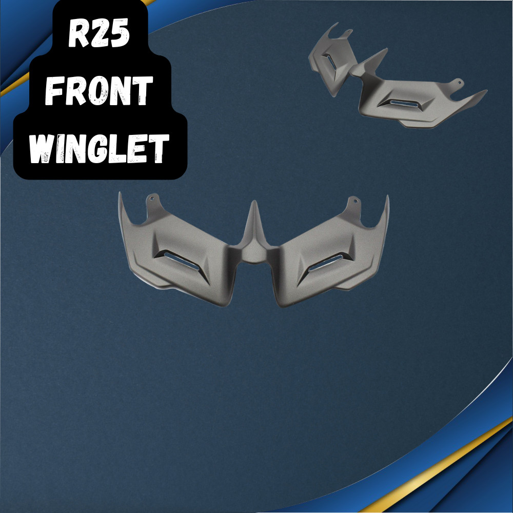 Yamaha R25 V1 Winglet (Quality Flexible Material) Sporty Looks | Shopee ...