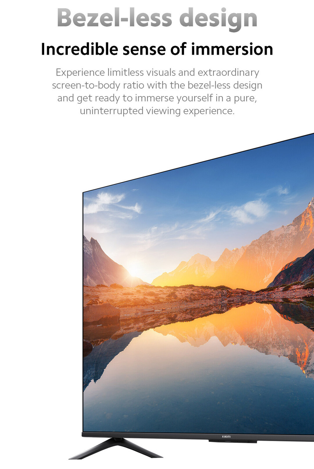 Xiaomi L43MASSEA TV 2025 Series 43 Inch 4K HDR display Metal finish ...
