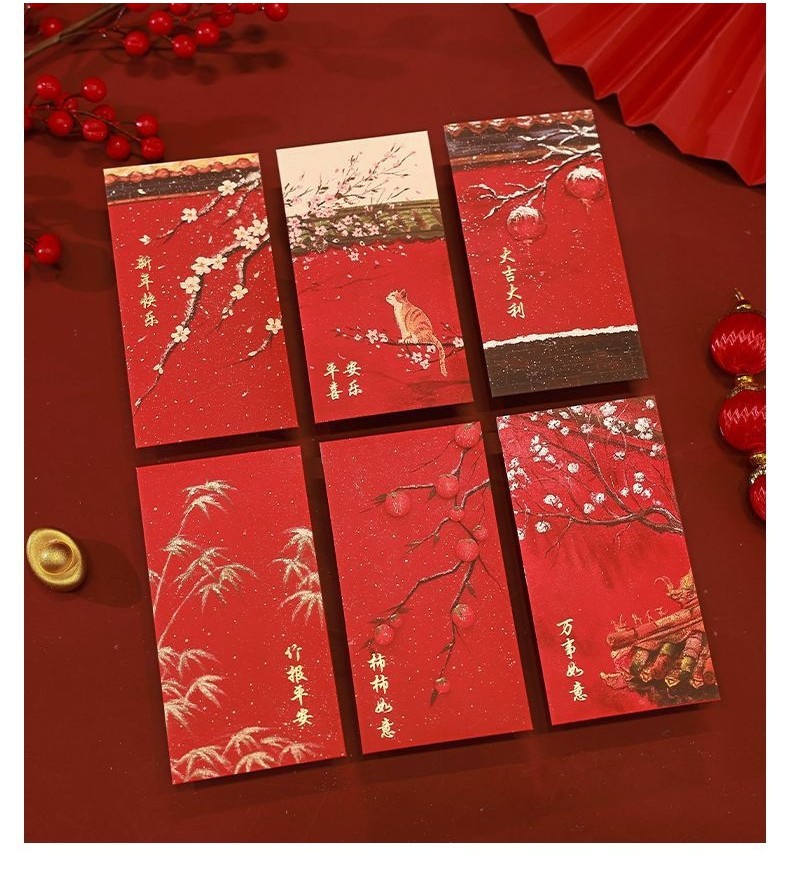 Elder snake business red packet envelope 2025 Year of Snake Angpao CNY ...