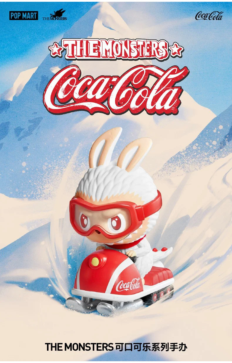 popmart LABUBU THE MONSTERS Coca Cola Series Blind Box Cute Figures pop ...