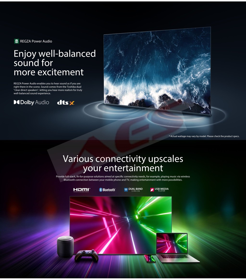 TOSHIBA 📺 32V31MP TV Pintar LED 32" / 43" 43V31MP Paparan HD / Full HD ...