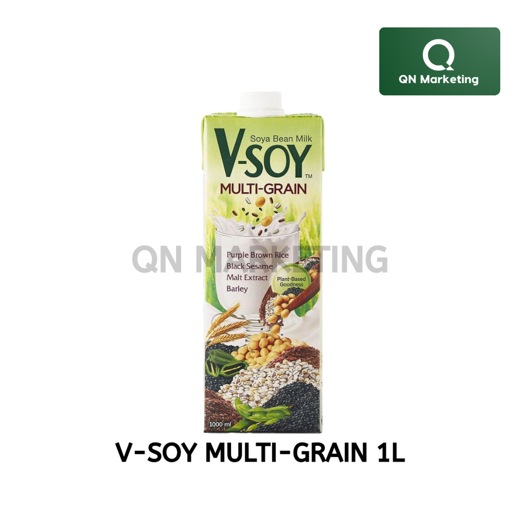 V-SOY Soy Bean Milk - MultiGrain (1L) | Shopee Malaysia