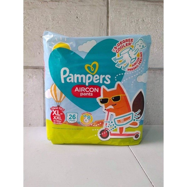 in stock pampers aircon xl pants 26pcs | Shopee Malaysia