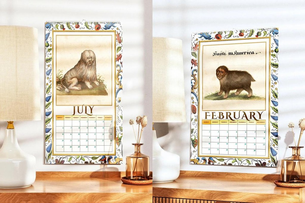 someryer| Exquisite Illustrations Calendar Medieval Freak Wall Calendar ...